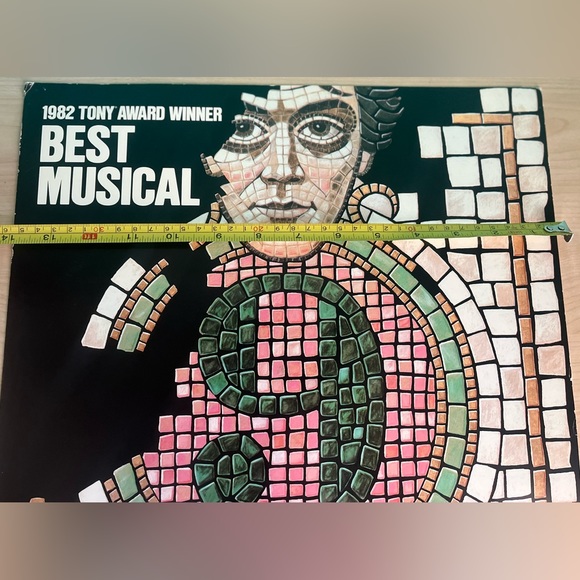 Art | Vintage 9 Broadway Musical Window Card | Poshmark